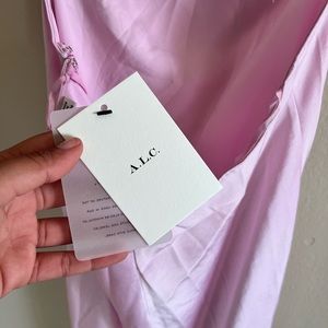 A.L.C. | Dresses | Nwt Alc 495 Sienna Strappy Satin Slip Dress New ...